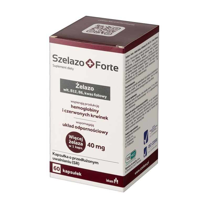 Szelazo + Forte, kapsułki o przedłużonym uwalnianiu, 60 szt.