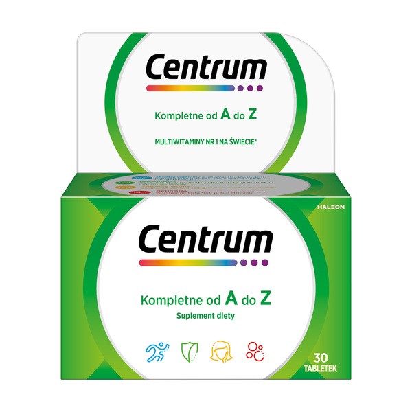 Centrum Kompletne od A do Z witaminy, tabletki, 30 szt.