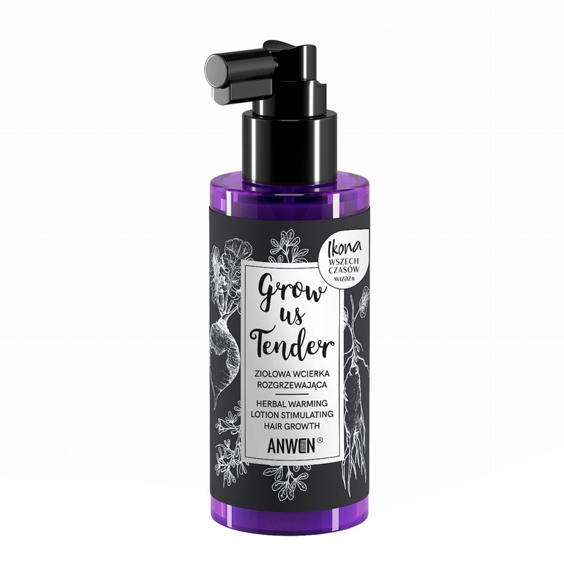 Anwen Grow Us Tender, wcierka rozgrzewająca, 150 ml