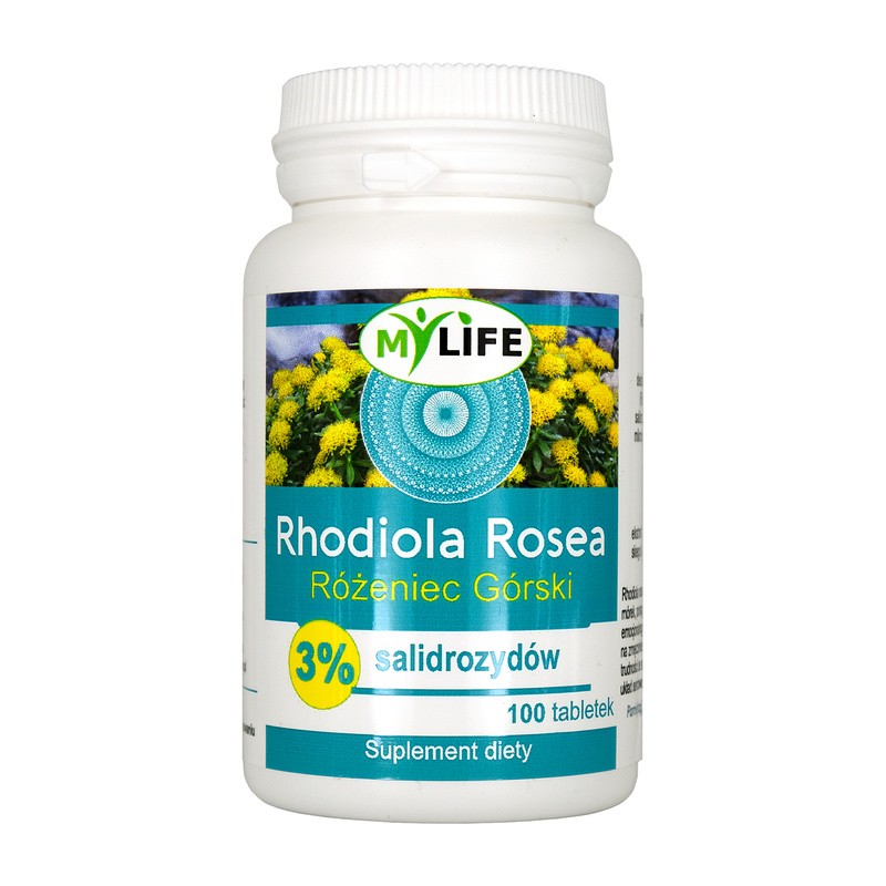 My Life, Rhodiola Rosea Różeniec Górski, tabletki, 100 szt.