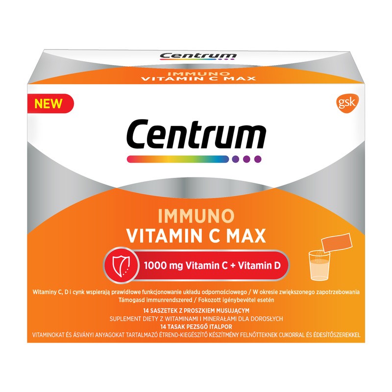 Zestaw Centrum Immuno, saszetki + tabletki