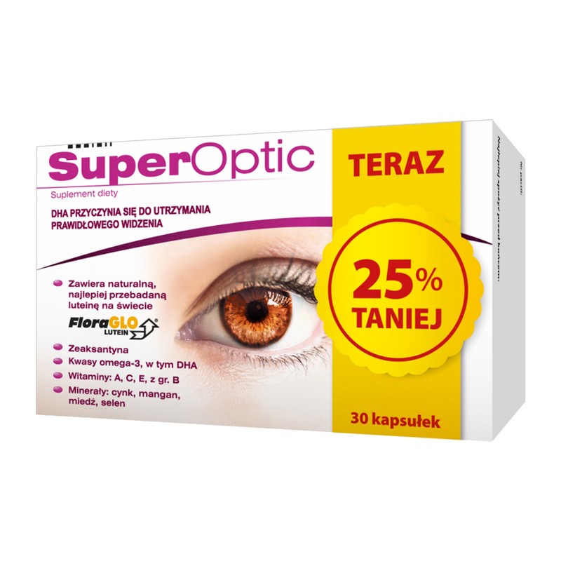 SuperOptic, kapsułki, 30 szt.