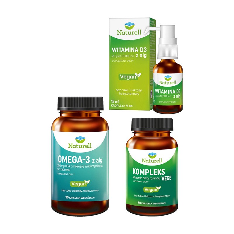 Zestaw Naturell, kompleks dla wegan i wegetarian