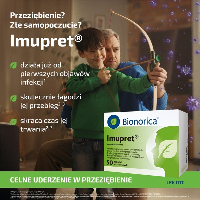 Imupret, tabletki drażowane, 50 szt.