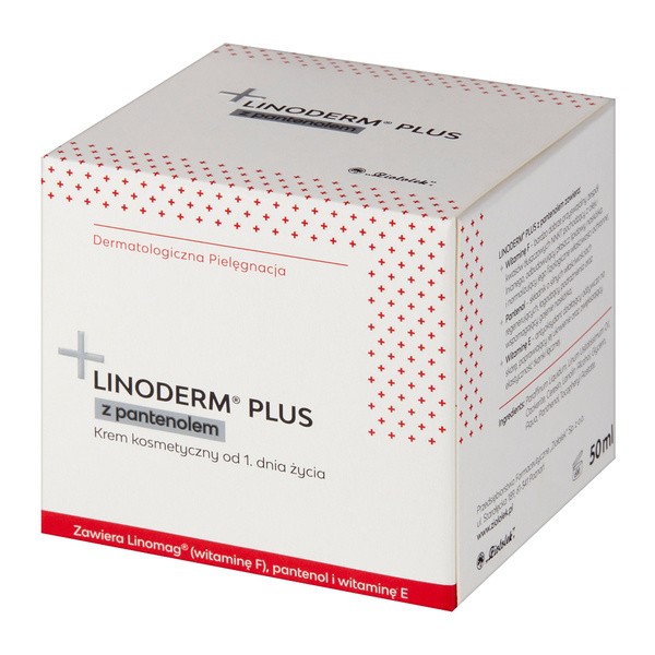 Linoderm Plus, krem z pantenolem, 50 ml