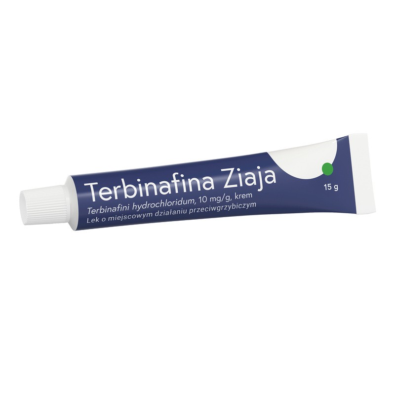 Terbinafina Ziaja, 10 mg/g, krem, 15 g
