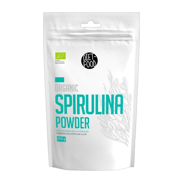 Diet-Food, Bio spirulina, proszek, 200 g