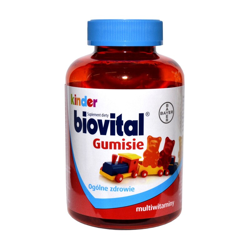 Kinder Biovital Gumisie, żelki, 60 szt