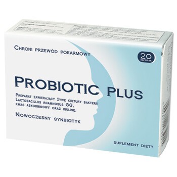 Probiotic Plus, kapsułki, 20 szt.