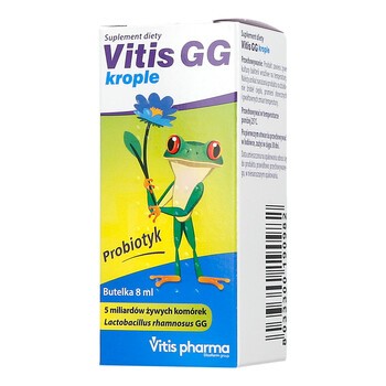 Vitis GG, krople, 8 ml - Portal Dbam o Zdrowie