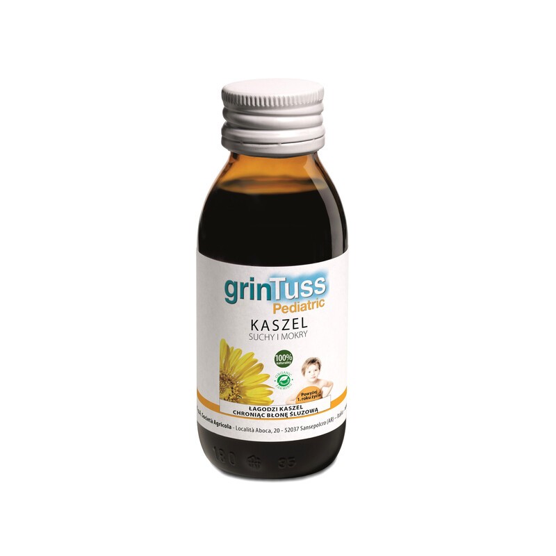 GrinTuss Pediatric, syrop dla dzieci, 128 g (100 ml)