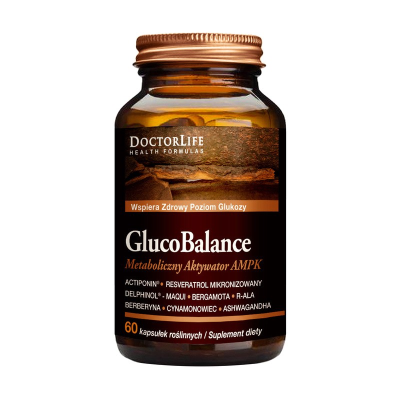 DoctorLife GlucoBalance, kapsułki, 90 szt.