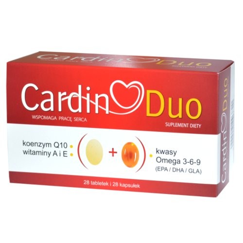 Cardin Duo, 28 tabletki + 28 kapsułki