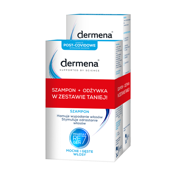 Zestaw Dermena, Szampon, 200 ml + Odżywka, 200 ml