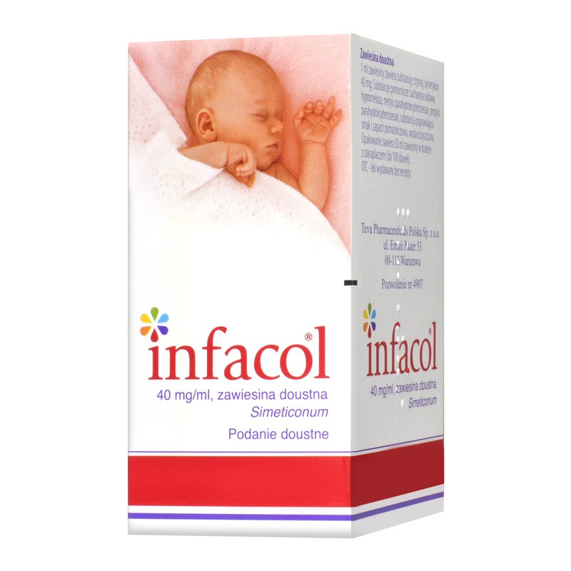 Infacol, 40 mg/ml, zawiesina doustna, 50 ml