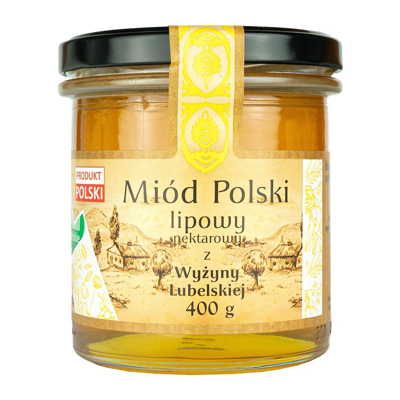 Pszczelarz Kozacki, miód lipowy z wyżyny lubelskiej, 400 g