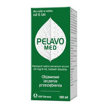 Pelavo Med, 20 mg/4 ml, roztwór doustny, 100 ml - Portal DOZ.pl