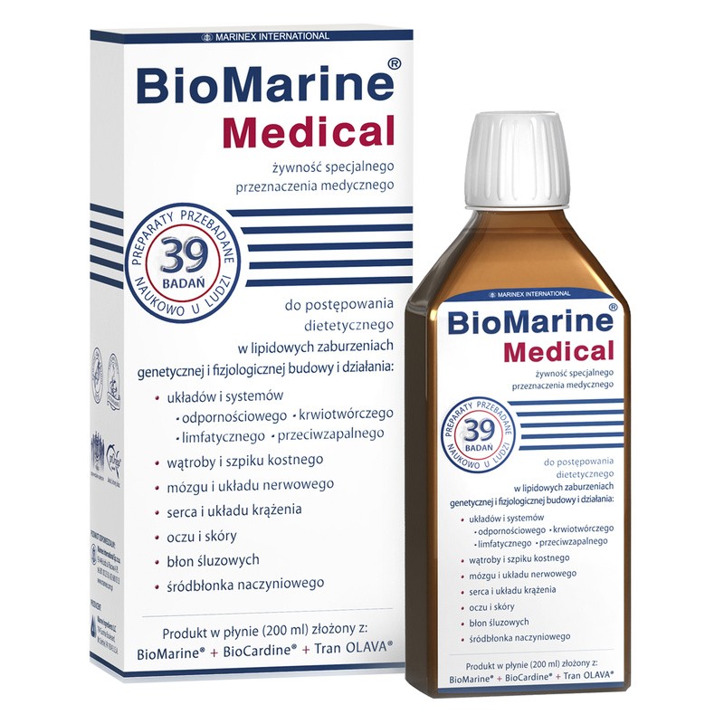BioMarine Medical, płyn, 200 ml
