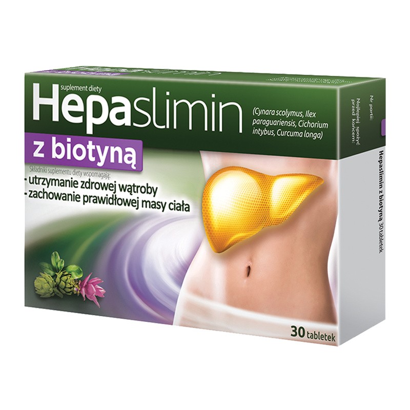 Hepaslimin z biotyną, tabletki, 30 szt.