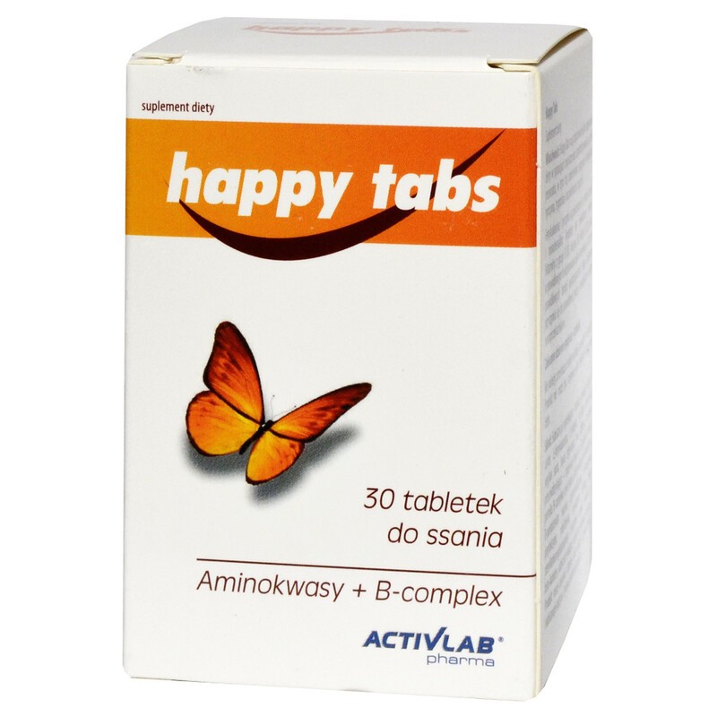 Happy Tabs, tabletki do ssania, 30 szt.