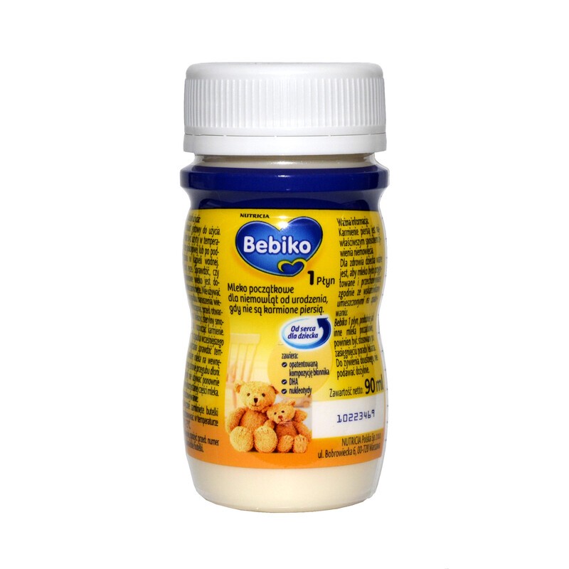 Bebiko 1, mleko od urodzenia, 90 ml