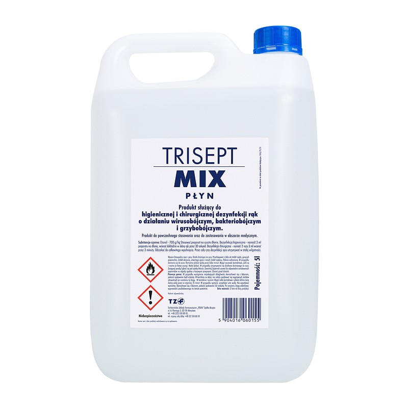 Trisept Mix, płyn do dezynfekcji, 5 l