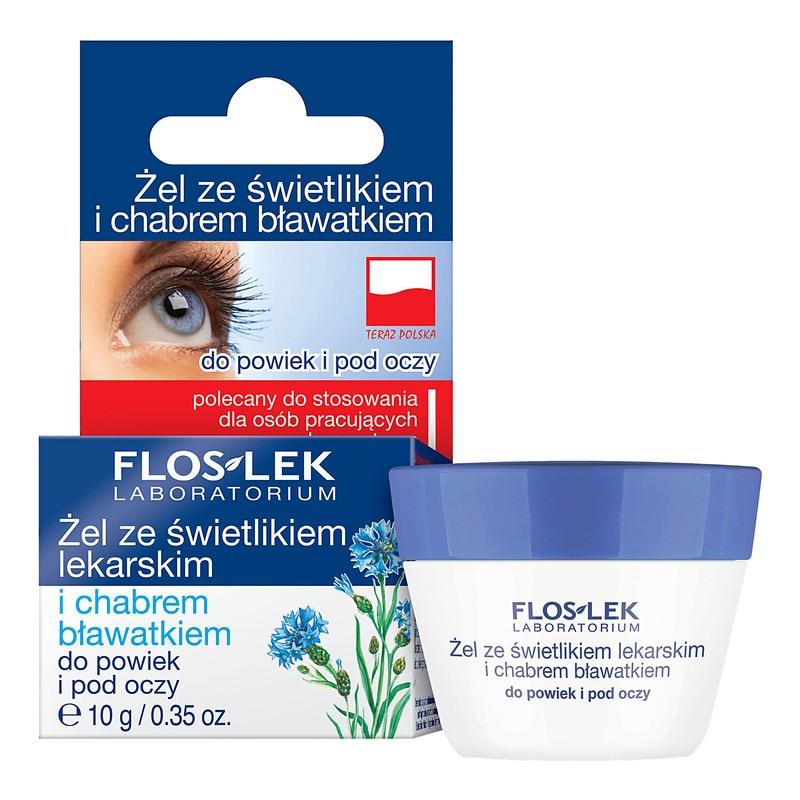 Flos-Lek Laboratorium Pielęgnacja Oczu, żel ze świetlikiem lekarskim i ...