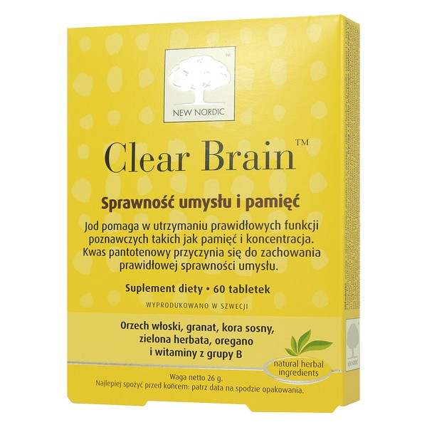 Clear Brain, tabletki, 60 szt.