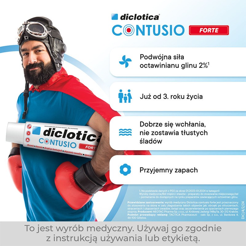 Diclotica Contusio Forte, żel, 75 g