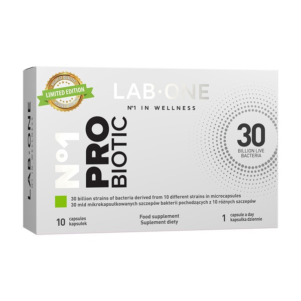 No 1 ProBiotic, kapsułki, 10 szt.
